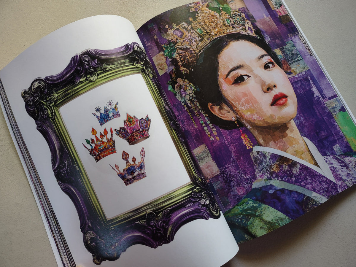 Collage Soup - Her Majesty – The Queen's Ink