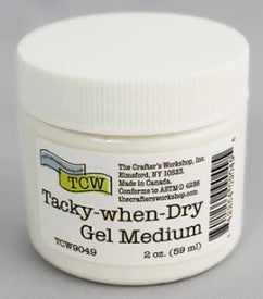 Tacky-when-dry Gel Medium – The Queen's Ink